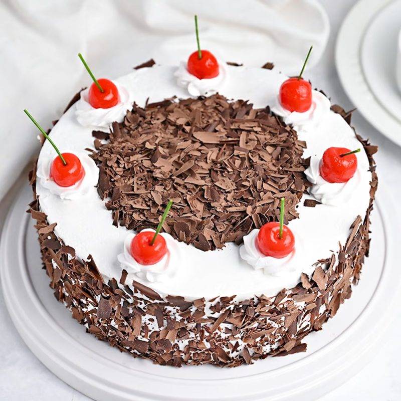 Crunchy Black Forest Cake