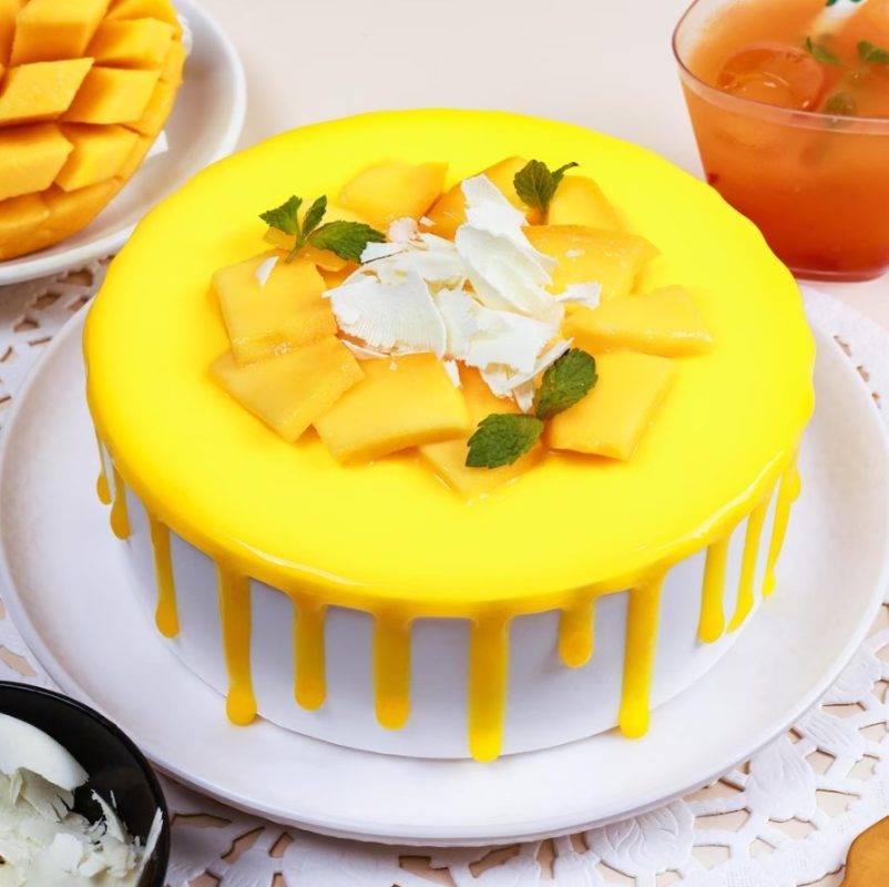 Delicious Mango Flavored Cakes Online