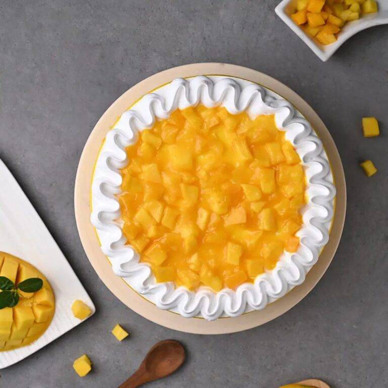 Delicious Mango Cake